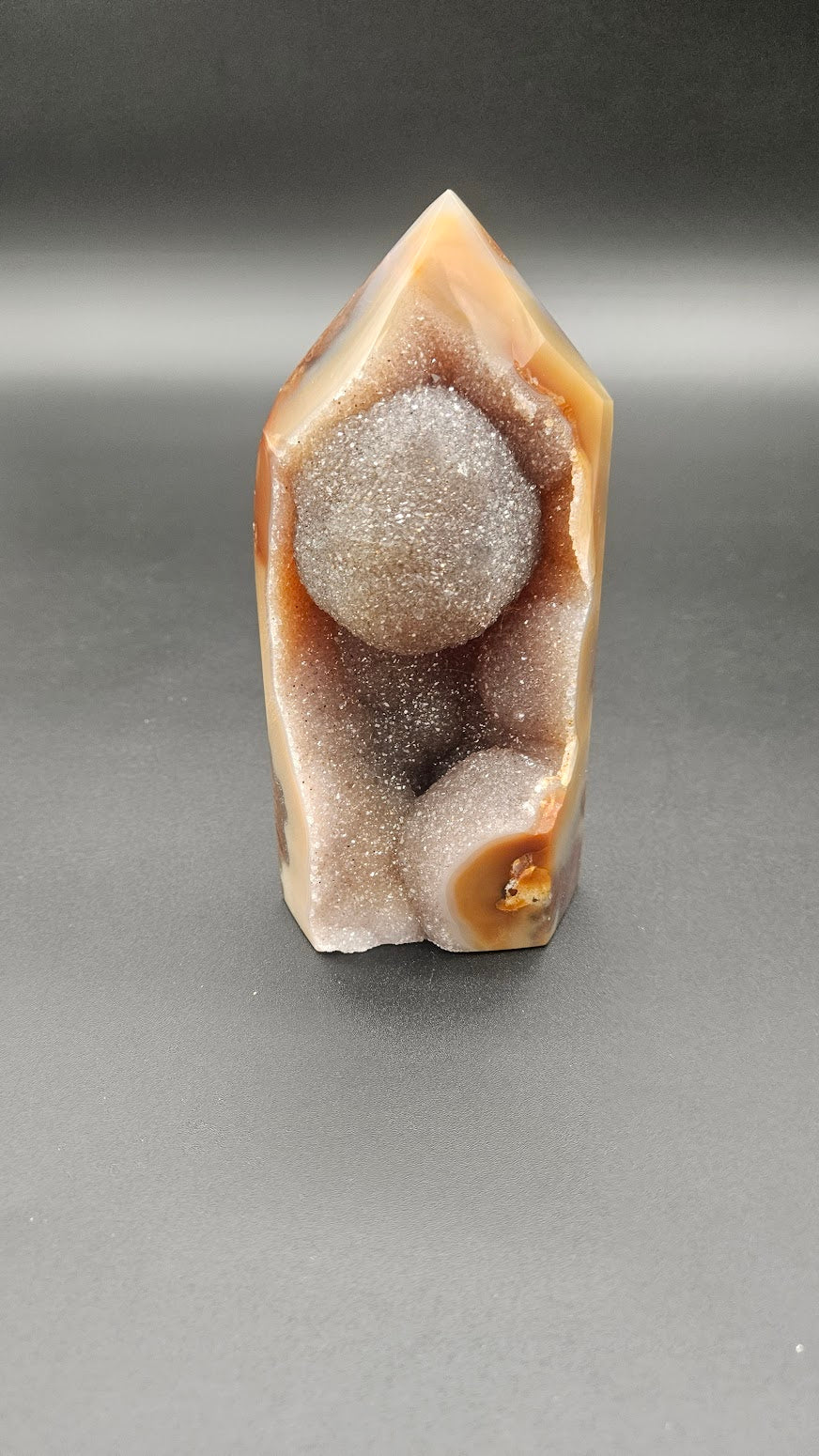 Agate Point Specimen – Crystal Castle Beads